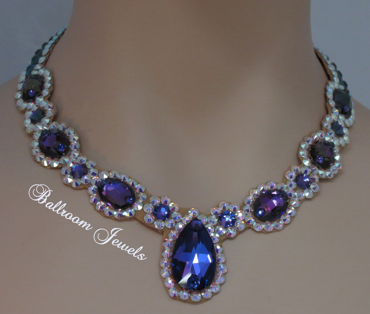 Purple Crystal Jewelry – Ballroom Jewels