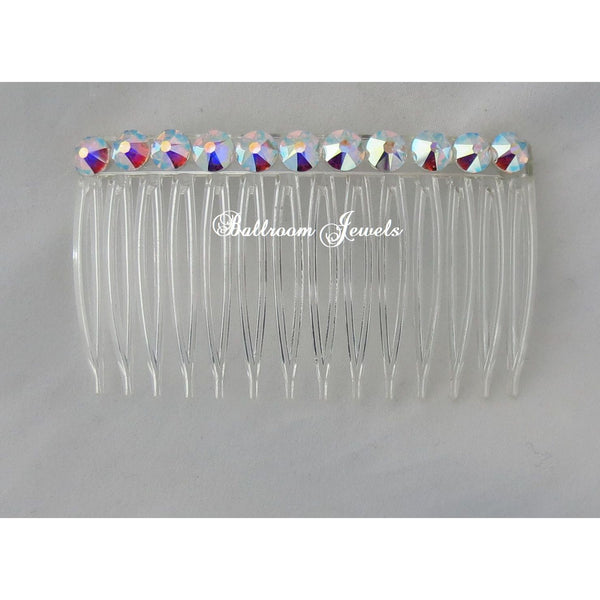 Hair comb clear with Crystals – Ballroom Jewels